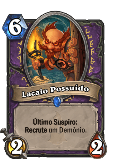 Lacaio Possuído - Biblioteca de Cards de Hearthstone