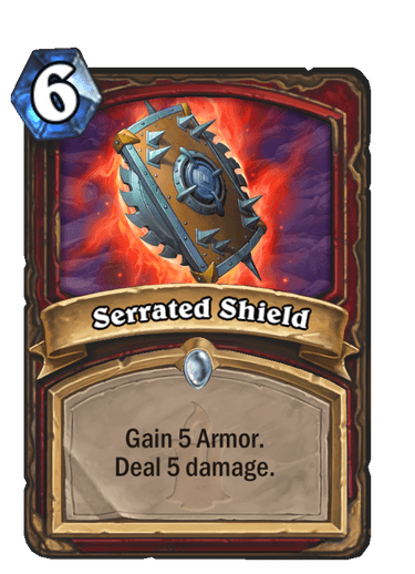 Serrated Shield - Hearthstone Card Library