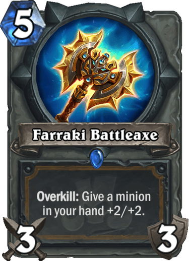 New Paladin Rare Weapon : r/hearthstone