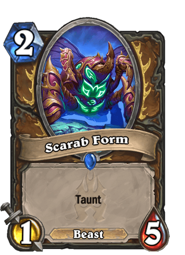 Scarab Form - Hearthstone Card Library