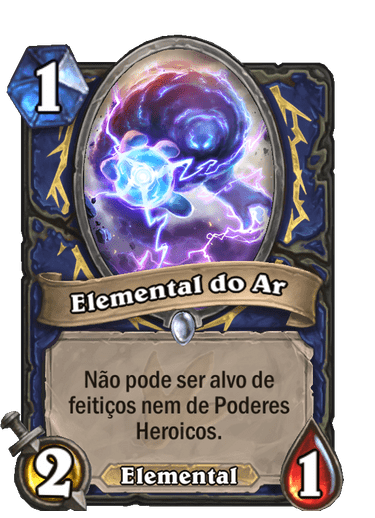 Elemental do Ar - Biblioteca de Cards de Hearthstone