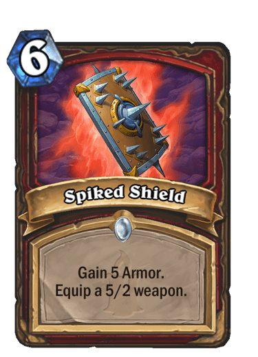 Spiked Shield - Hearthstone Card Library