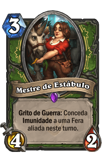 Mestre de Estábulo - Biblioteca de Cards de Hearthstone