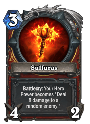 Sulfuras - Hearthstone Card Library