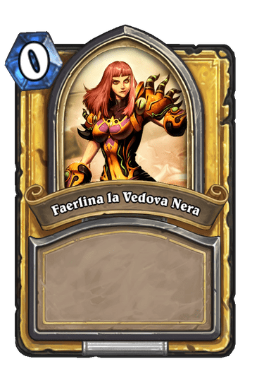 Faerlina la Vedova Nera - Raccolta delle carte di Hearthstone