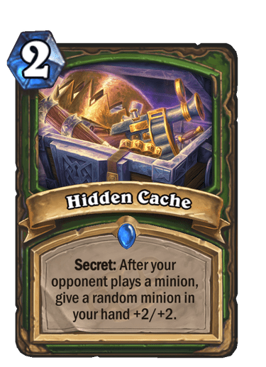 Hidden Cache - Hearthstone Card Library