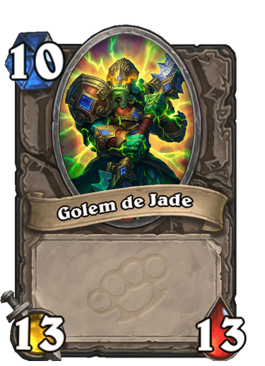 Golem de Jade - Biblioteca de Cards de Hearthstone