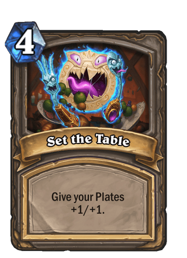 Set the Table - Hearthstone Card Library