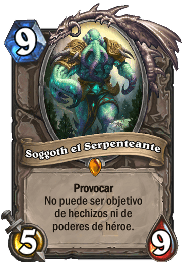 Soggoth el Serpenteante - Biblioteca de cartas de Hearthstone.