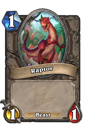 Raptor - Hearthstone Card Library