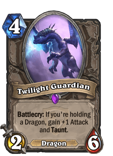 Twilight Guardian - Hearthstone Card Library